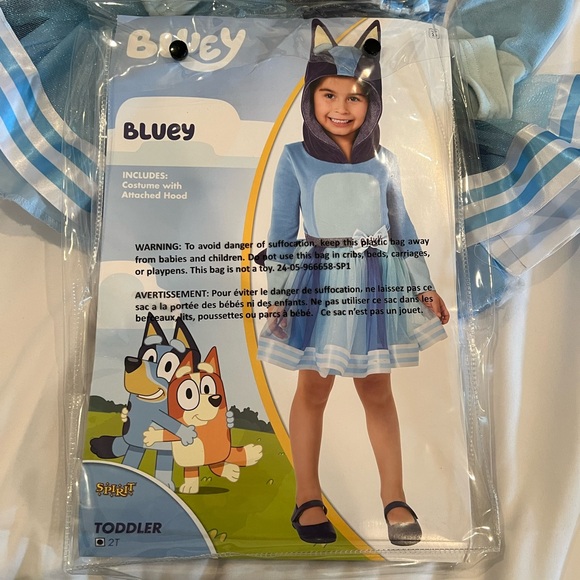 Bluey | Dresses | Bluey Toddler Costume Dress | Poshmark